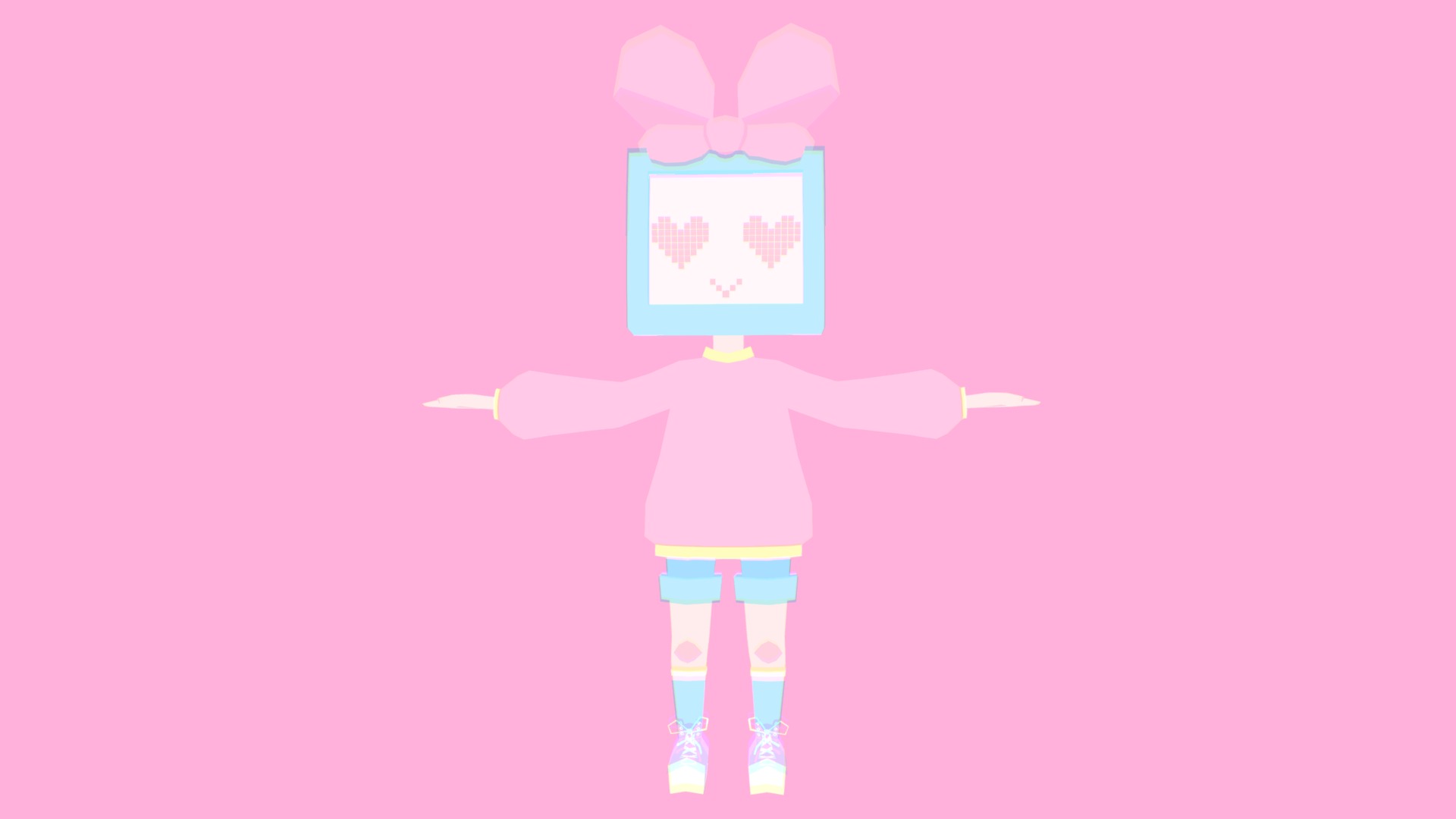 'Usagi' TV Head - 3D model by O.M (@newtss) [8352ea8] - Sketchfab