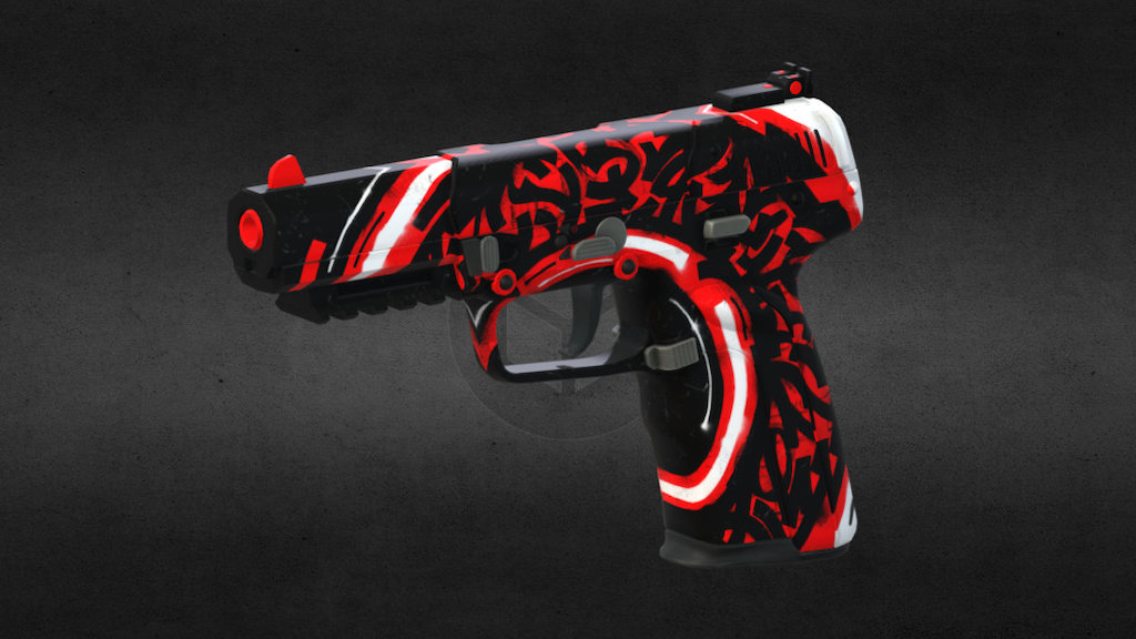 Five Seven Calligraphy collection - 3D model by cursorYX [8356707 ...