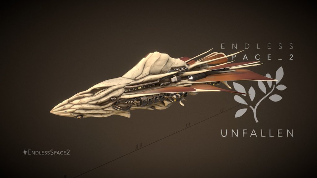 Endless Space 2 - Unfallen - Battleship - 3D model by Amplitude Studios ...