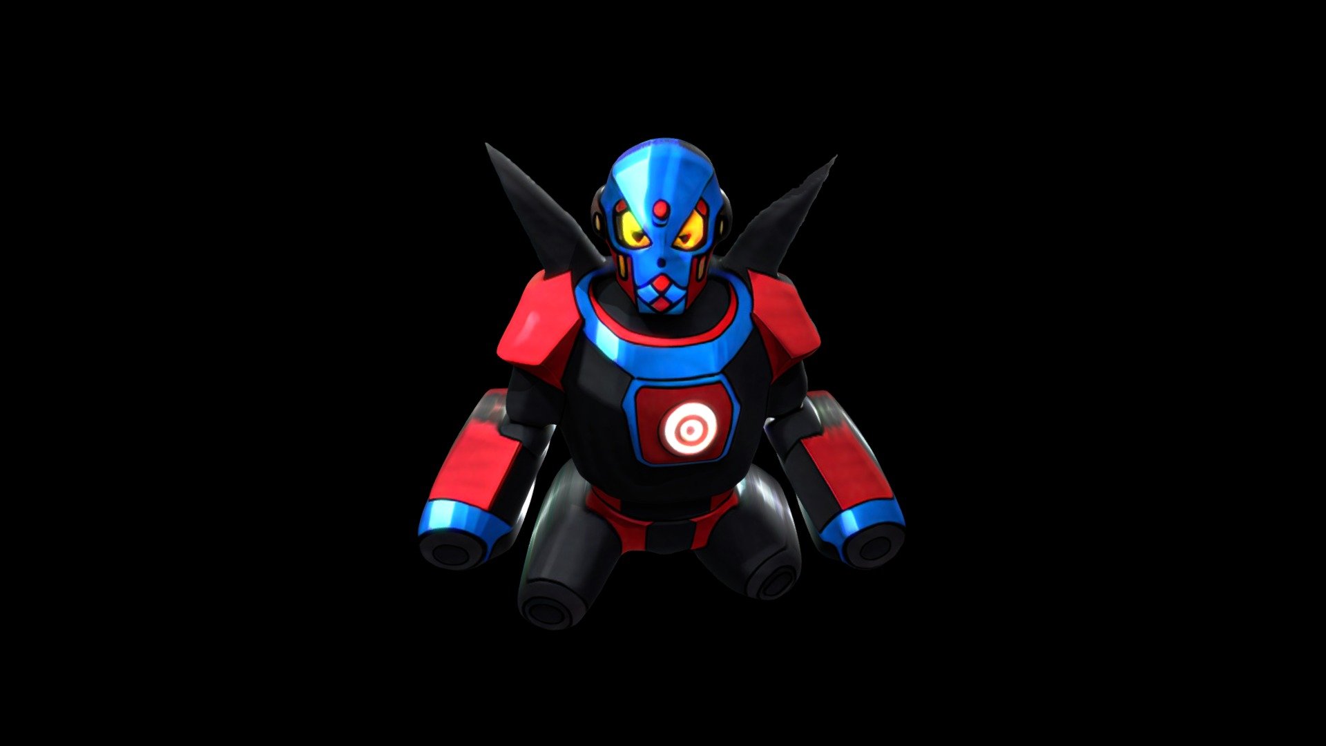 Helmet Mask Robot Cartoon 2031 - Download Free 3D model by klrxyz ...