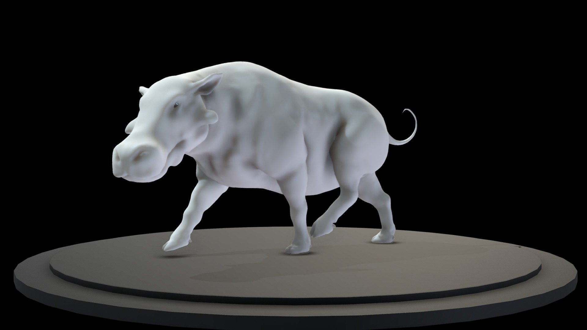 Daeodon (Daeodon shoshonensis) - High Poly - Buy Royalty Free 3D model ...