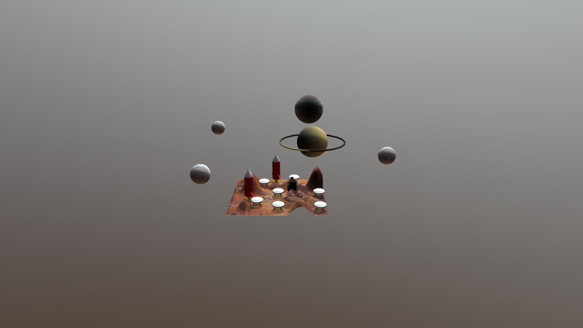 SPACE - 3D model by smartsky [835b644] - Sketchfab