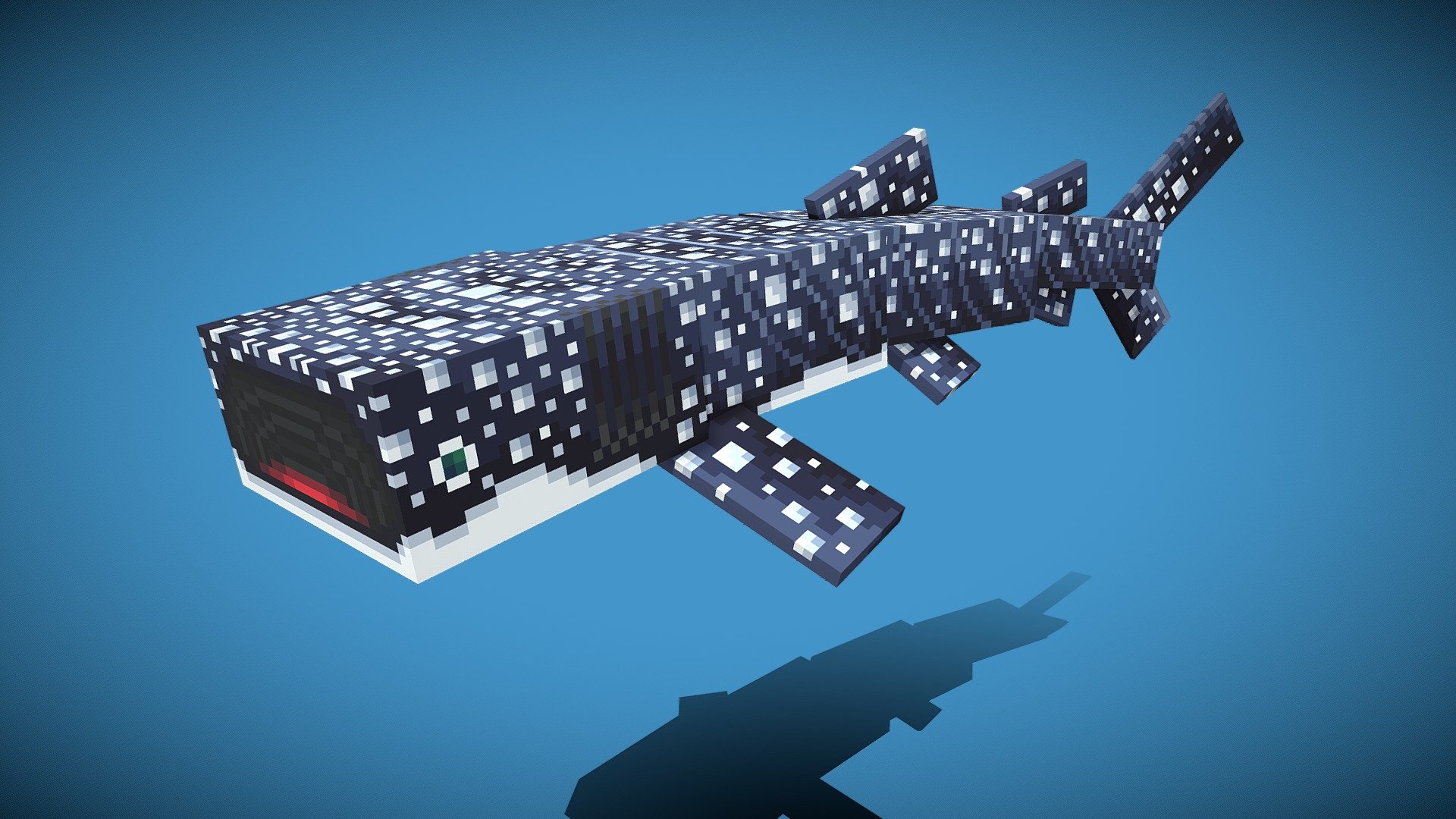 Whale Shark - 3D model by MysticKoko [835d410] - Sketchfab