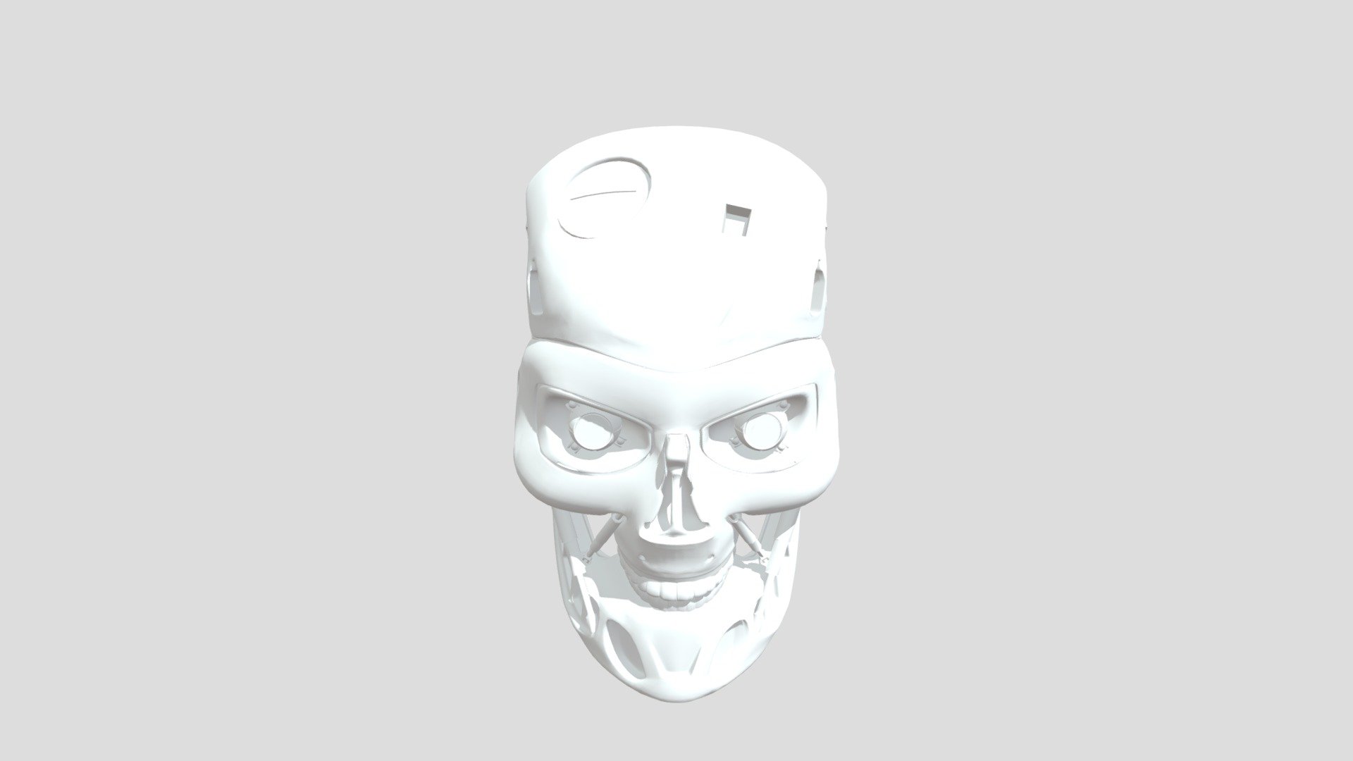 Terminator Head Skull - 3D model by wolfzoom12 [835e0d0] - Sketchfab