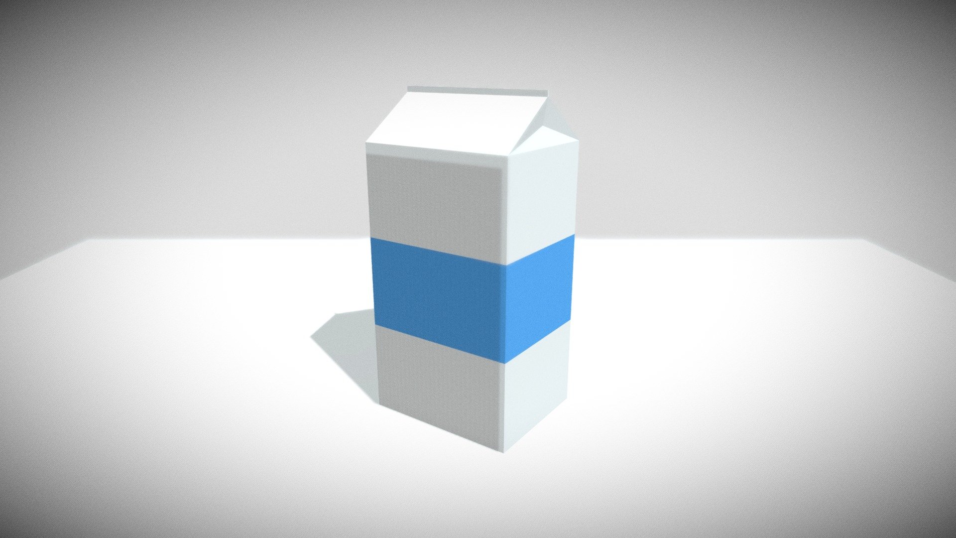 Milk Carton Box Free low-poly 3D model - Download Free 3D model by ...