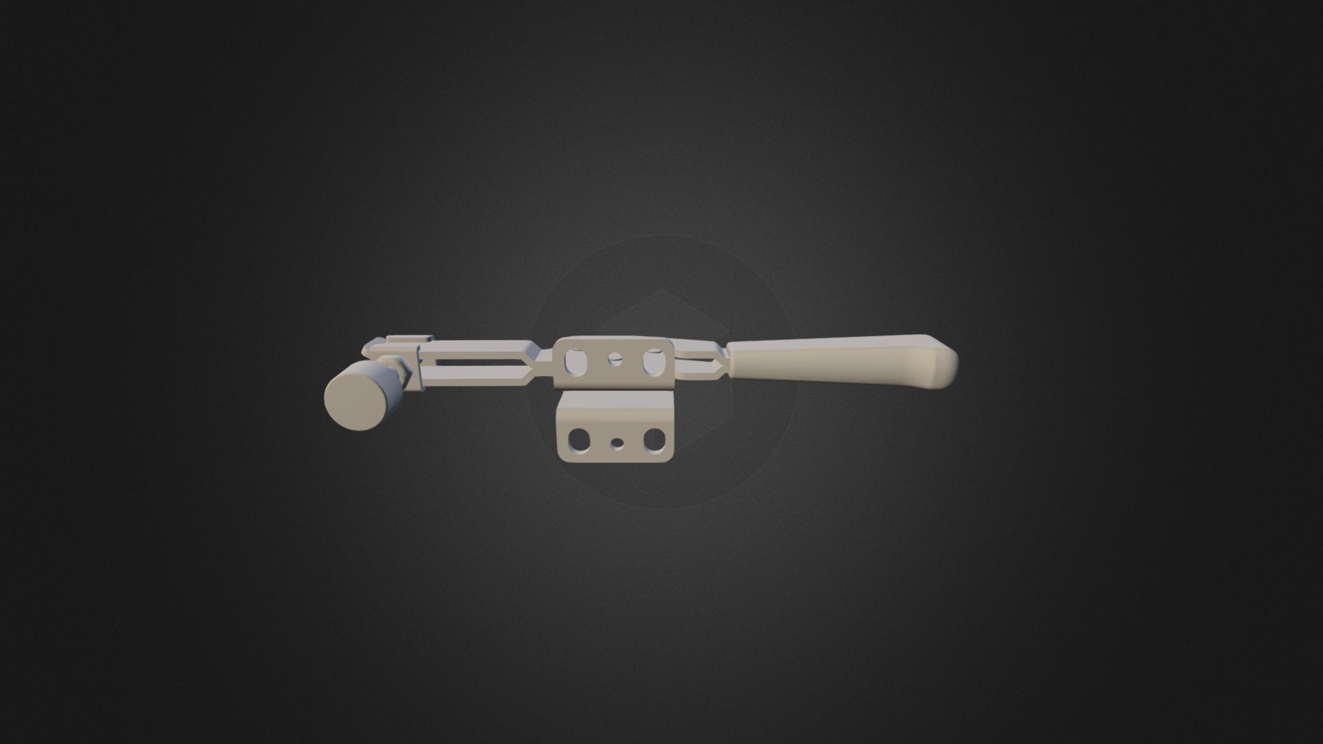 TOGGLE CLAMP - 3D model by 3dpsc [835f362] - Sketchfab