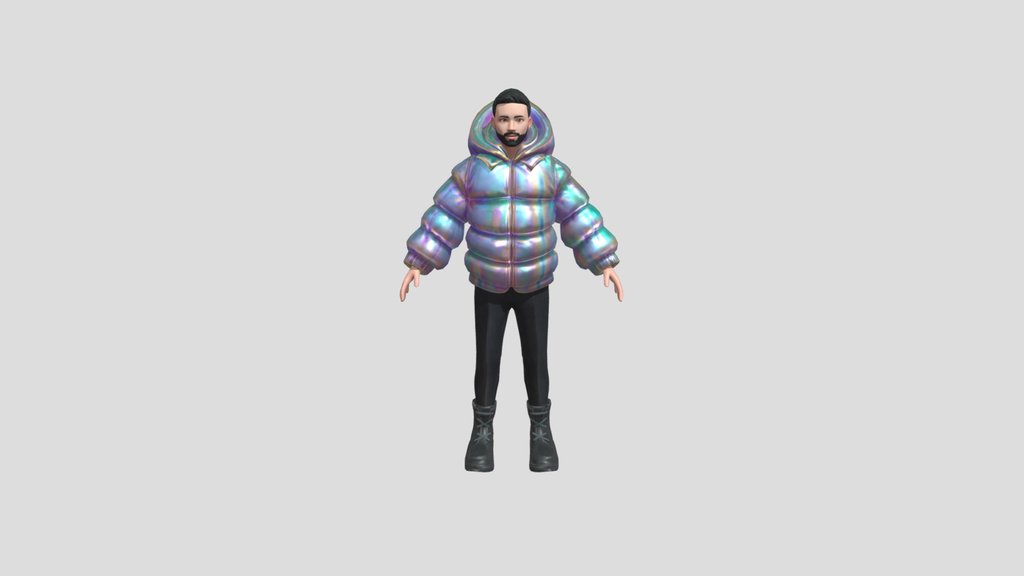 Stylized Male Character - A 3D model collection by 3D ARMOR (@3D_Armor ...