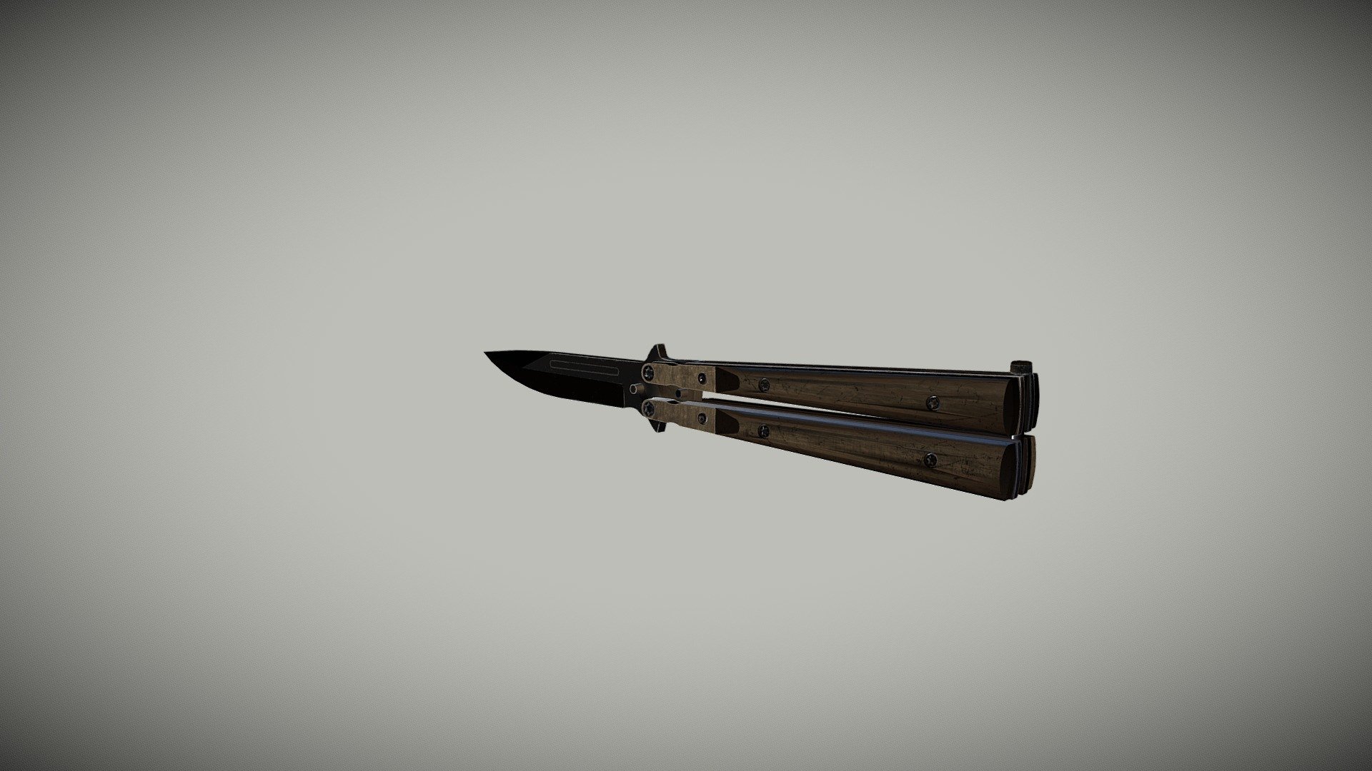 Butterfly Knife - 3D model by XOpium [8360307] - Sketchfab