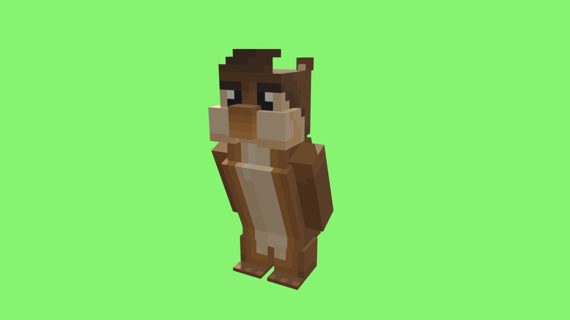 Minecraft Squirrel - 3D model by iNexx (@iNexxMC) [8362515] - Sketchfab