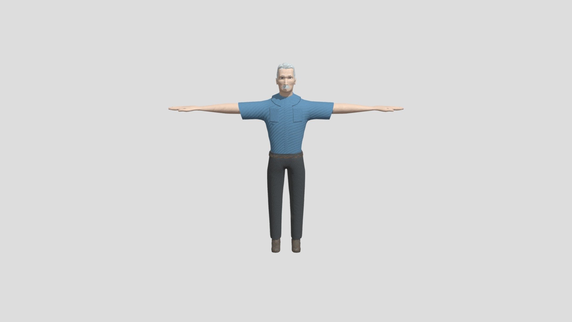 3d policeman - Download Free 3D model by issacw [836420f] - Sketchfab