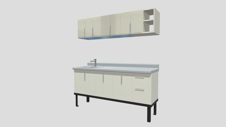 Kitchenette 3D models - Sketchfab