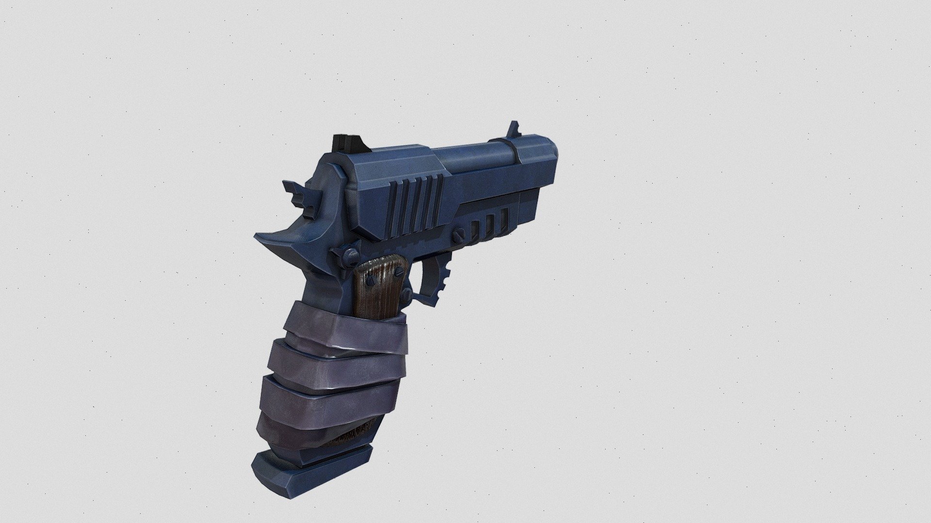 Gun - 3D model by infectodefecto [8367b4a] - Sketchfab