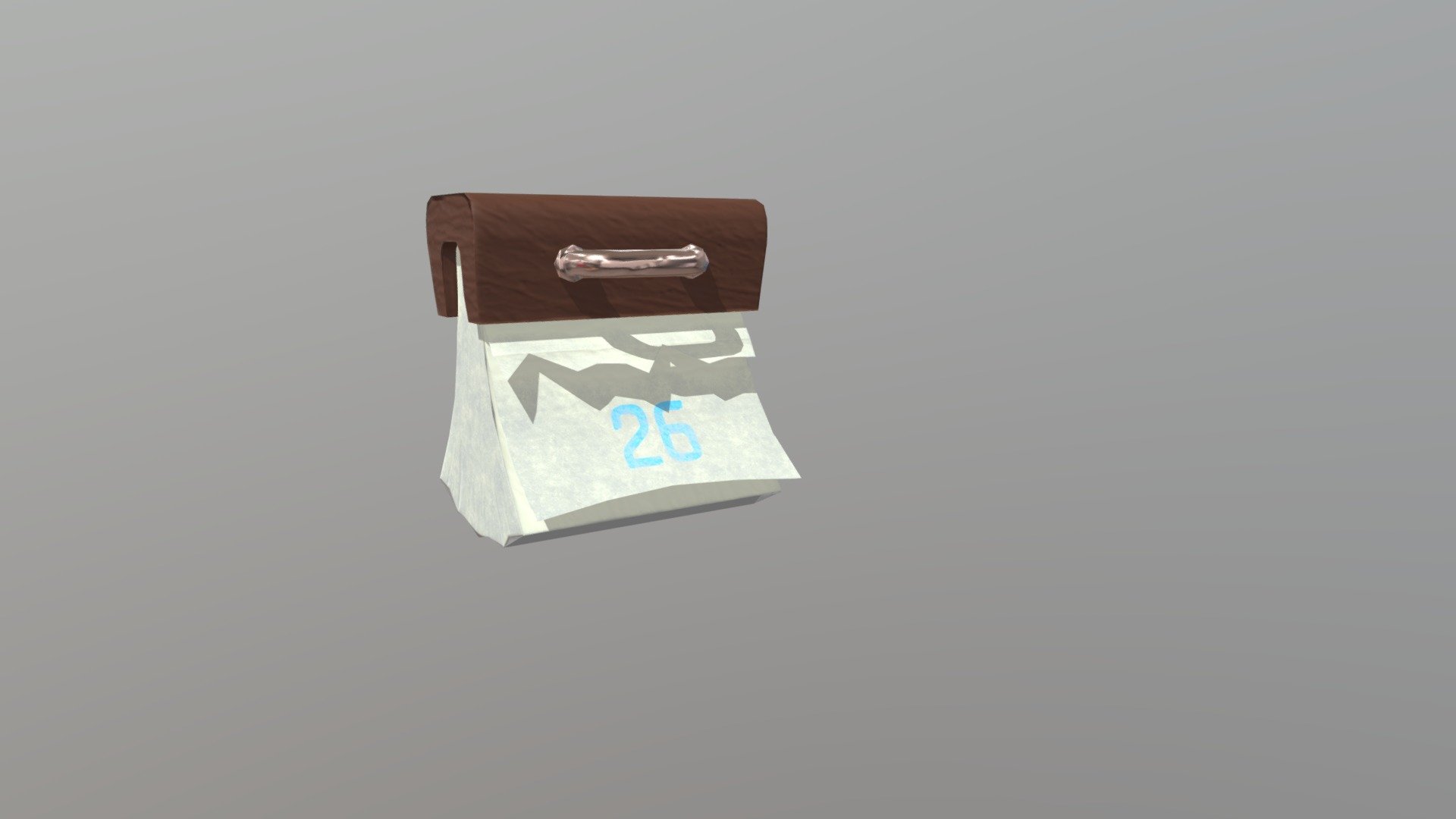 calendar_low - Download Free 3D model by feiqiusvrwork [836acbc ...