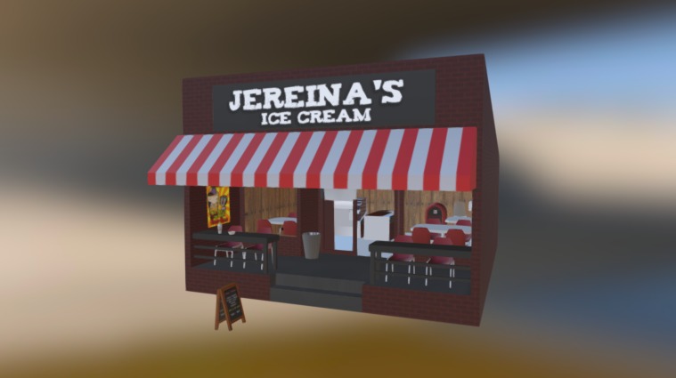 Ice Cream Shop File - 3D model by UrbanFoxGamer [836c8ac] - Sketchfab