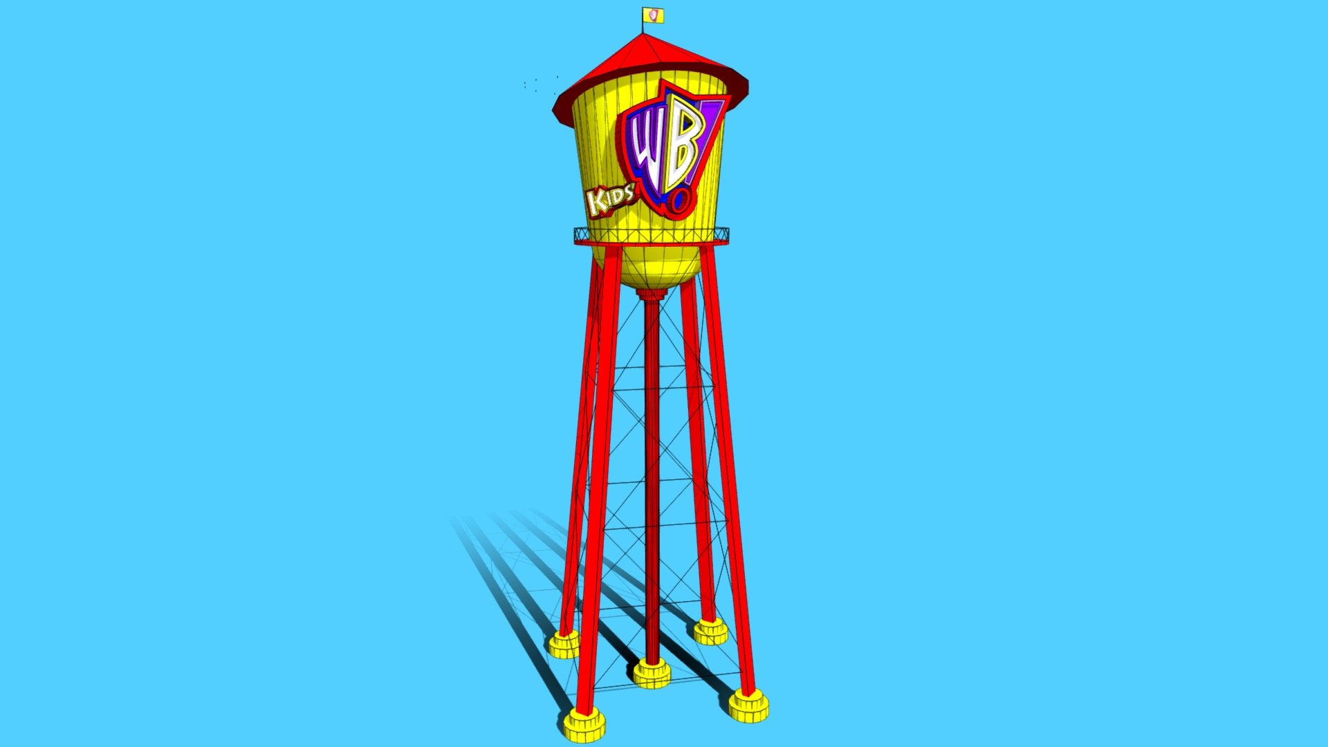 Kids WB Water Tower (my Edit) - Download Free 3D model by Zarboy086 ...