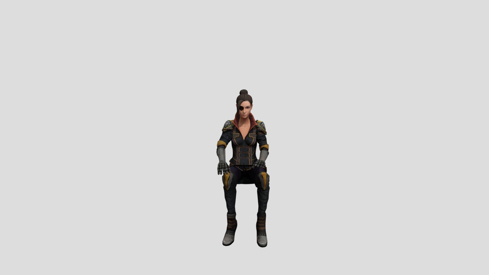 Typing (1) - Download Free 3D model by azreenphoebe99 [836d6b8] - Sketchfab