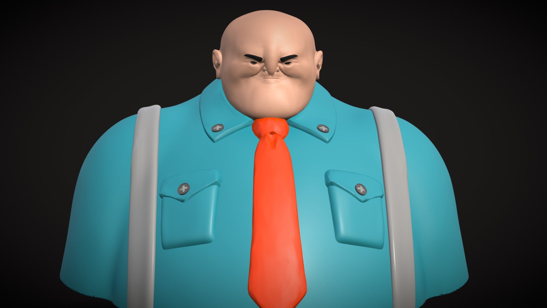 Kingpin - Download Free 3D model by Deepak_Sharma [836f09f] - Sketchfab