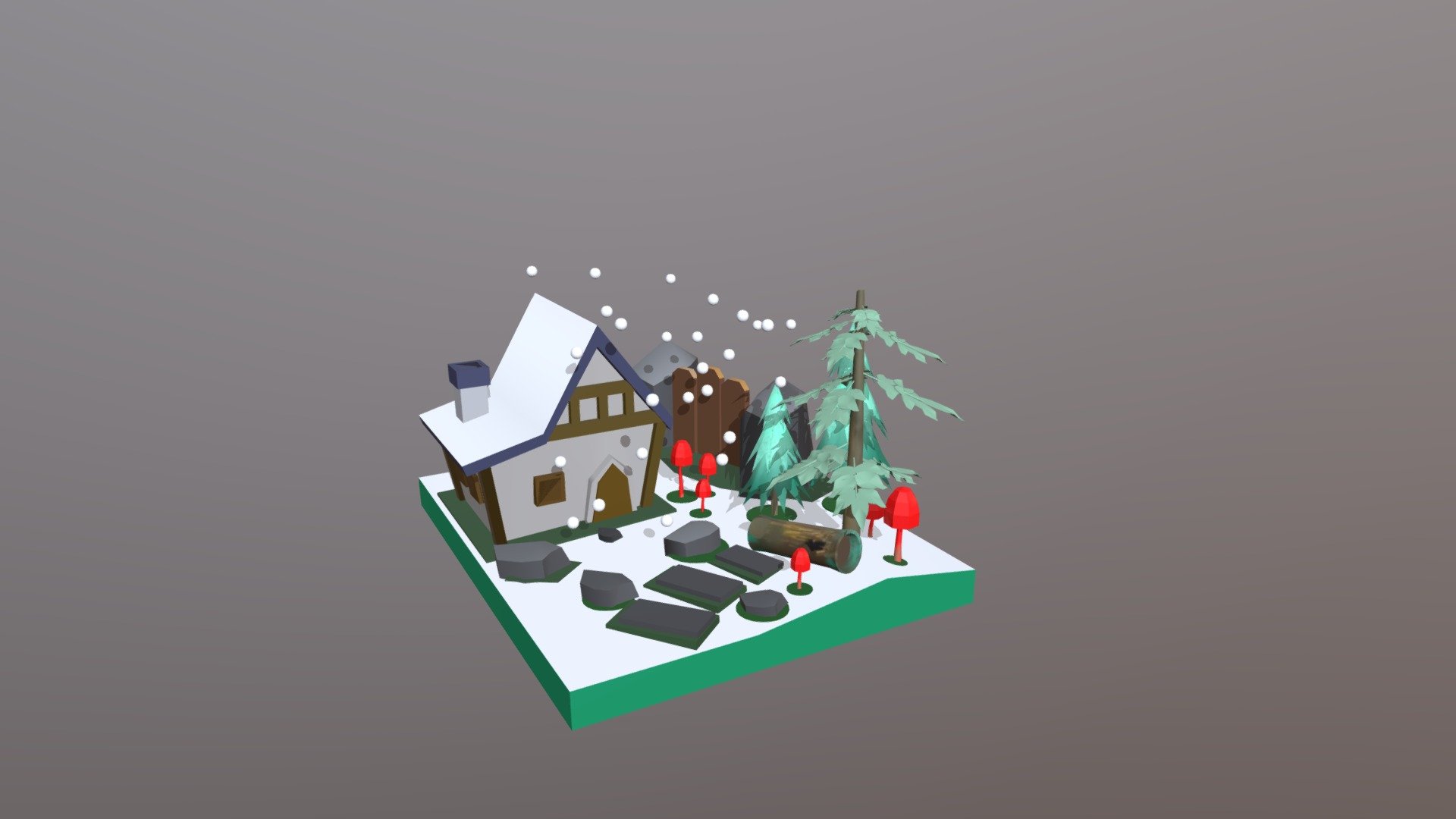 Snow - 3D model by Pairat.Boonprakong [836fc45] - Sketchfab