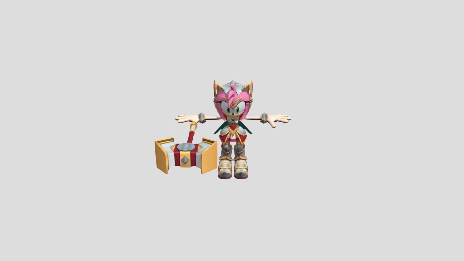 Paladin Amy - Download Free 3D model by rosyidarif02 [8375bfd] - Sketchfab