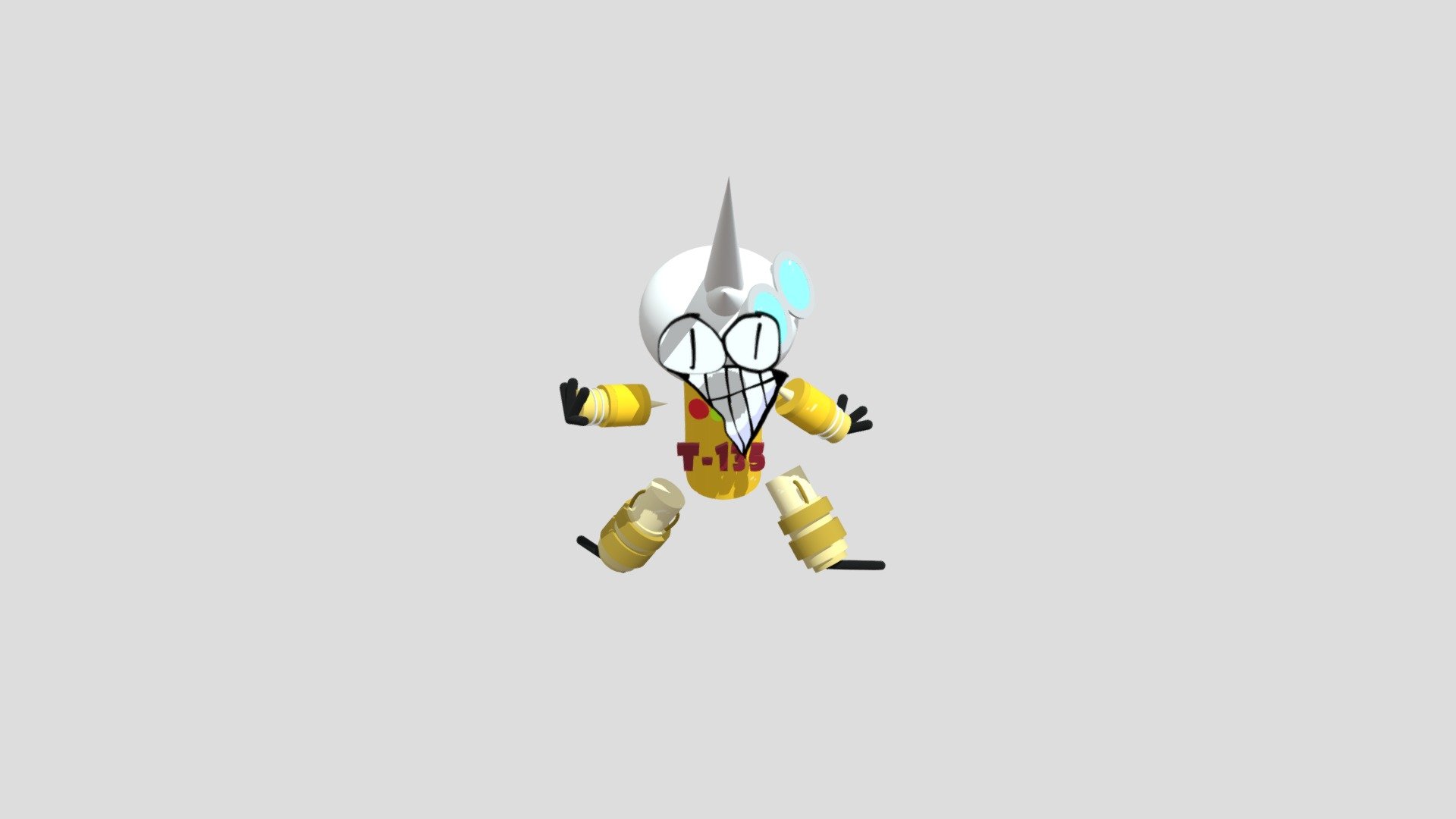 T-135 - Download Free 3D model by JustOrb [8376892] - Sketchfab