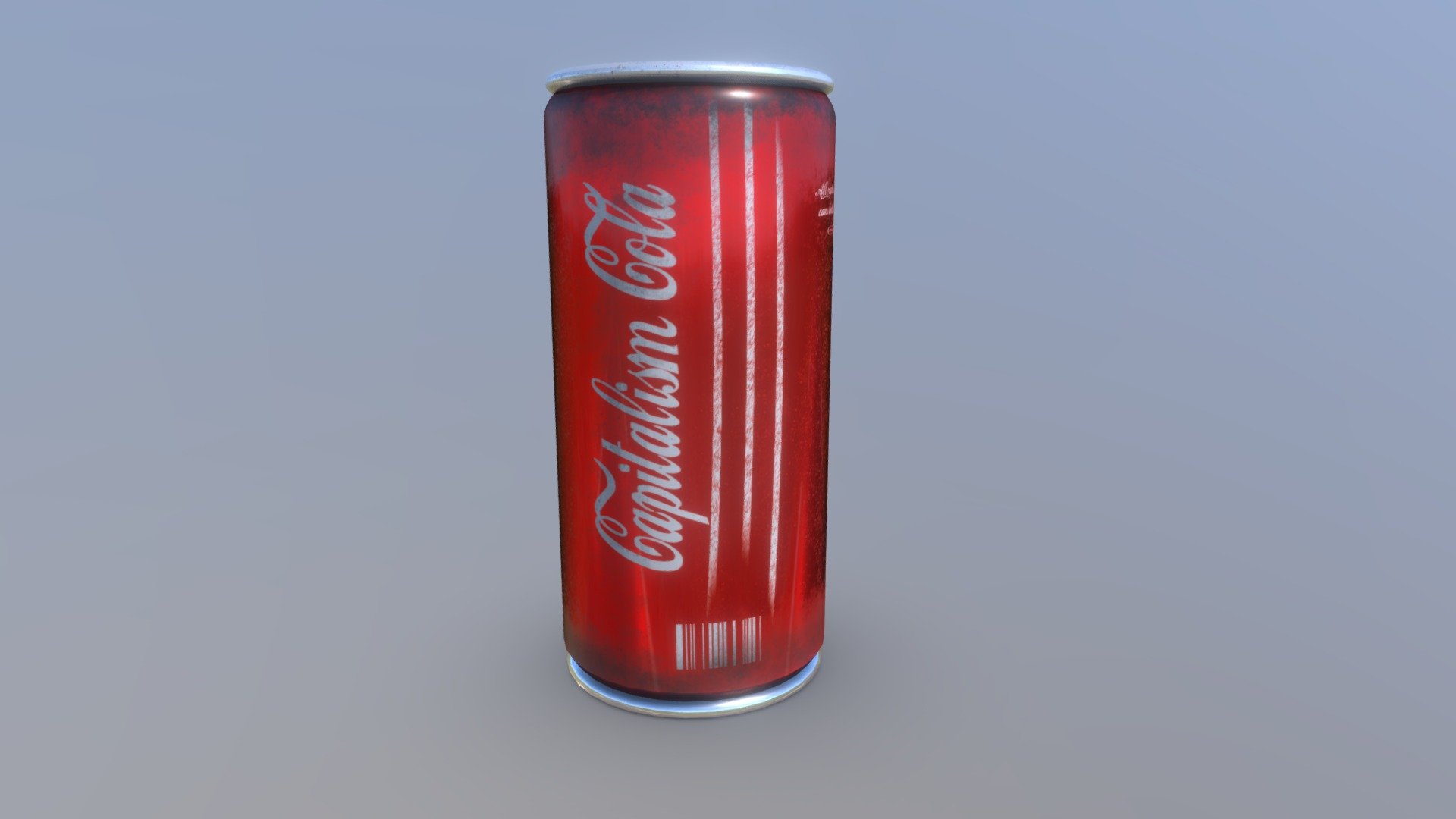 Soda Can - Coca Cola style - Download Free 3D model by Smoothie 3D ...