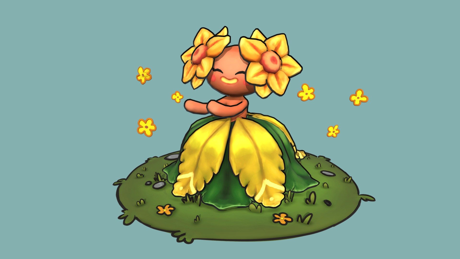 Cute Creature: Sundance - 3D model by irisreynders [837938f] - Sketchfab