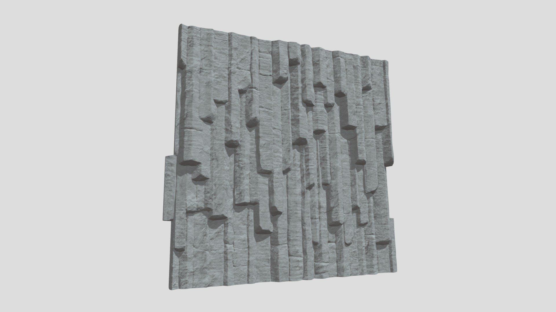 Wall 3D panel Basalt - 3D model by Timofey (@gufort) [83799bb] - Sketchfab