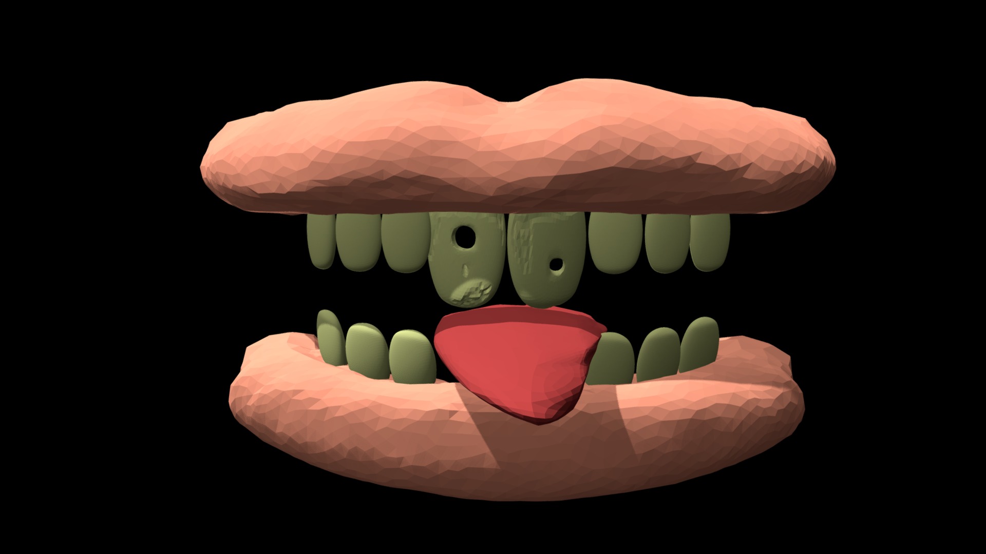 "Rotten Teeth" - 3D model by Mad Squid (@MadSquid) [837a320] - Sketchfab