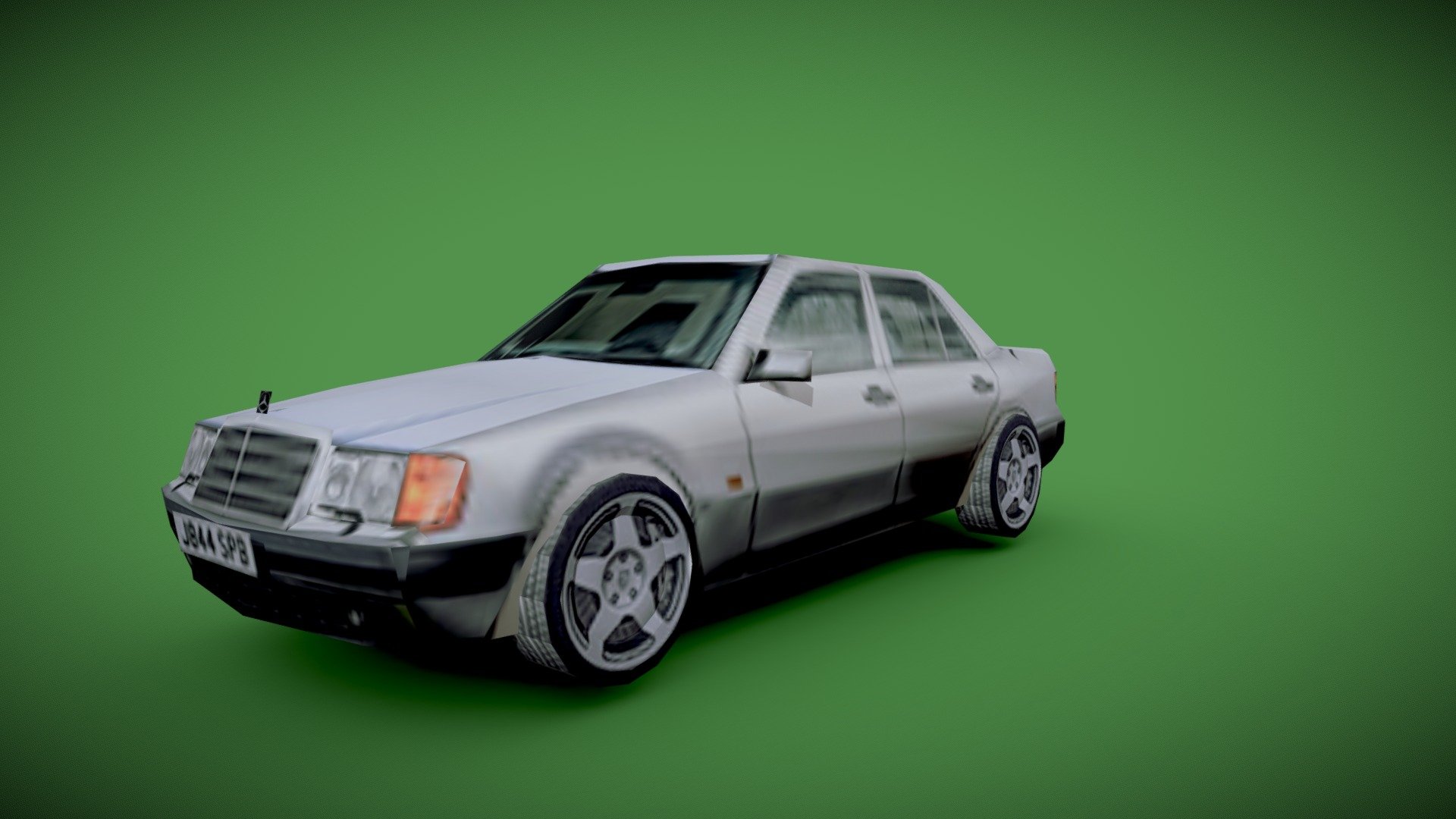 Mercedes - Benz W124 e500 - 3D model by aggassi [837b5a4] - Sketchfab