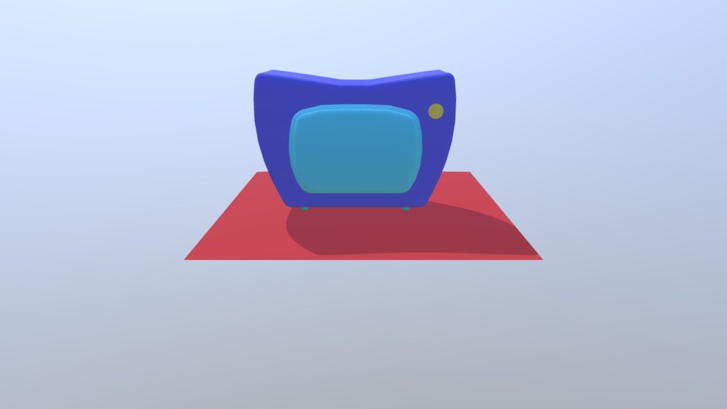 Cartoon Tv - 3D model by DioMartins (@diodesign) [837b5cc] - Sketchfab