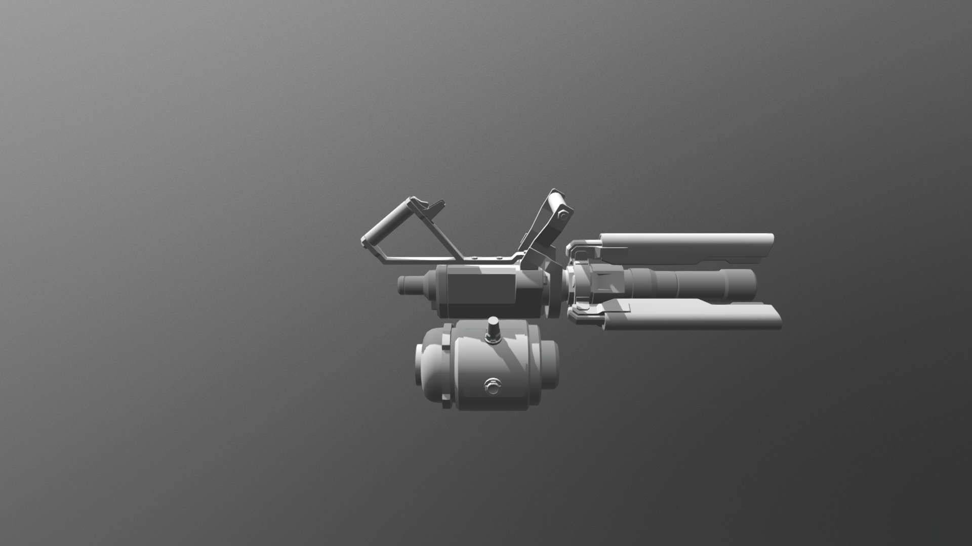 Minigun v ?.? - 3D model by Barno [837c8ac] - Sketchfab