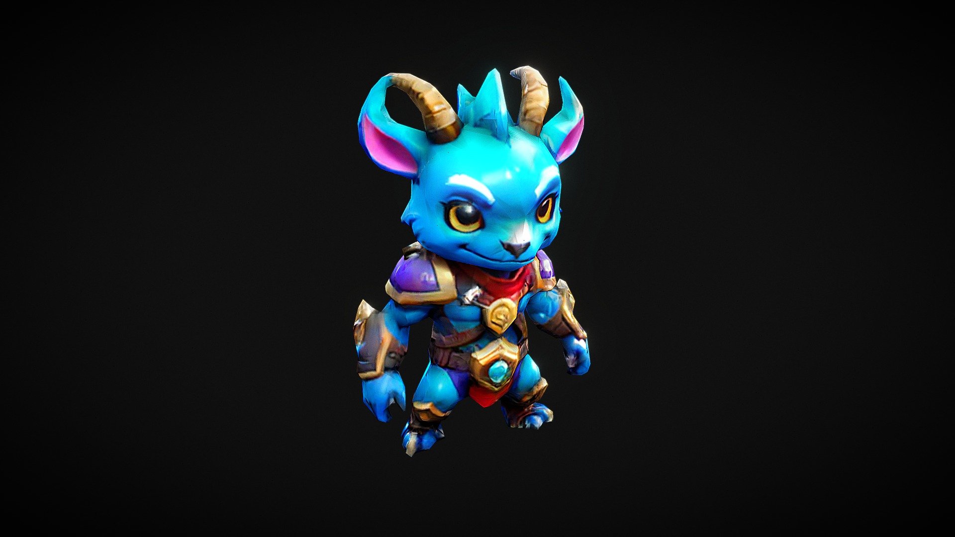 Skilled Warrior: Introducing the Blue Ox from th - Download Free 3D ...