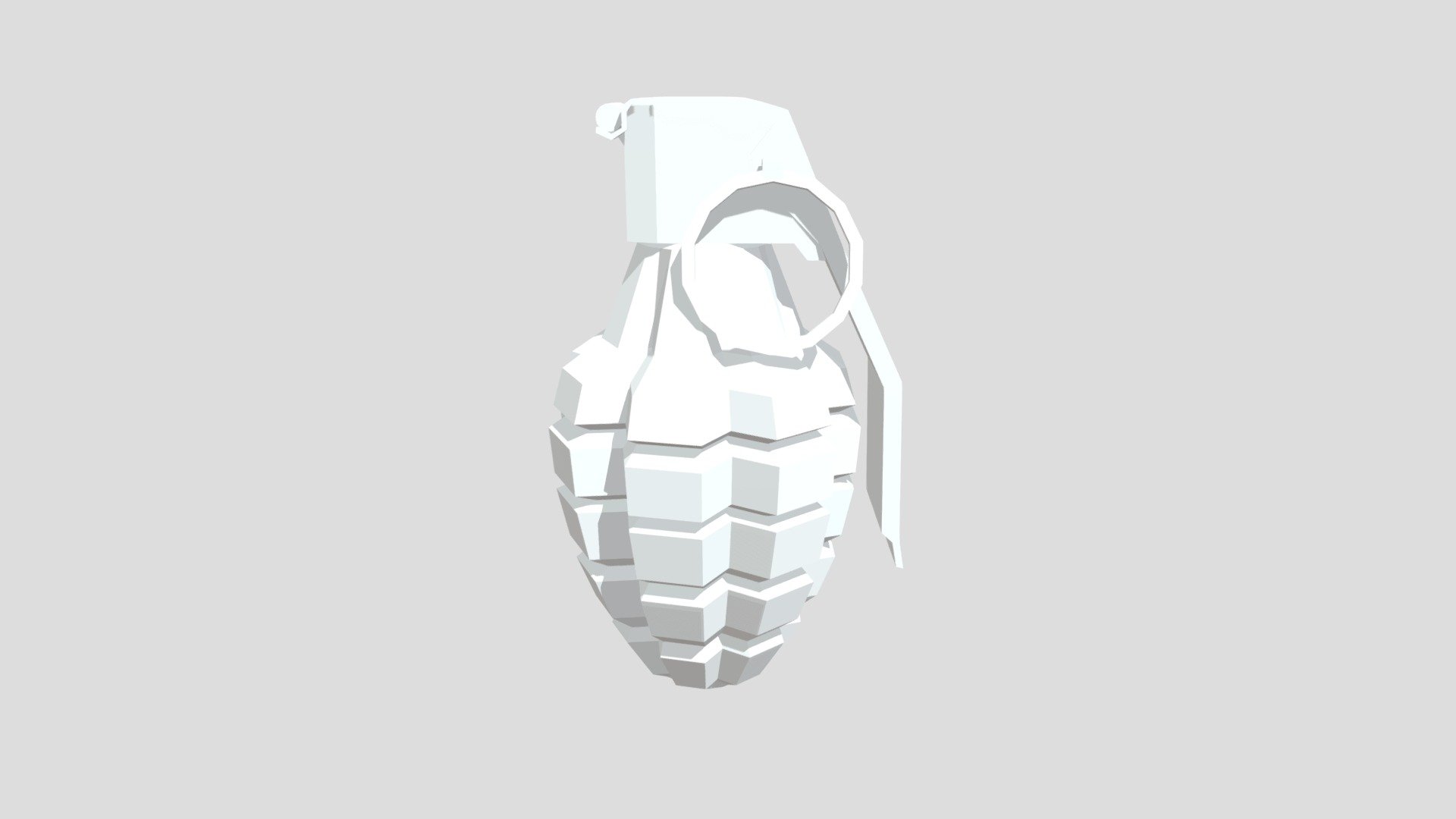 Low-Poly MK2 grenade - Download Free 3D model by Konstantinos ...