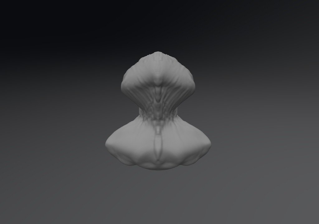 Alien Head ZBrush - 3D model by shotgunhr [837e445] - Sketchfab