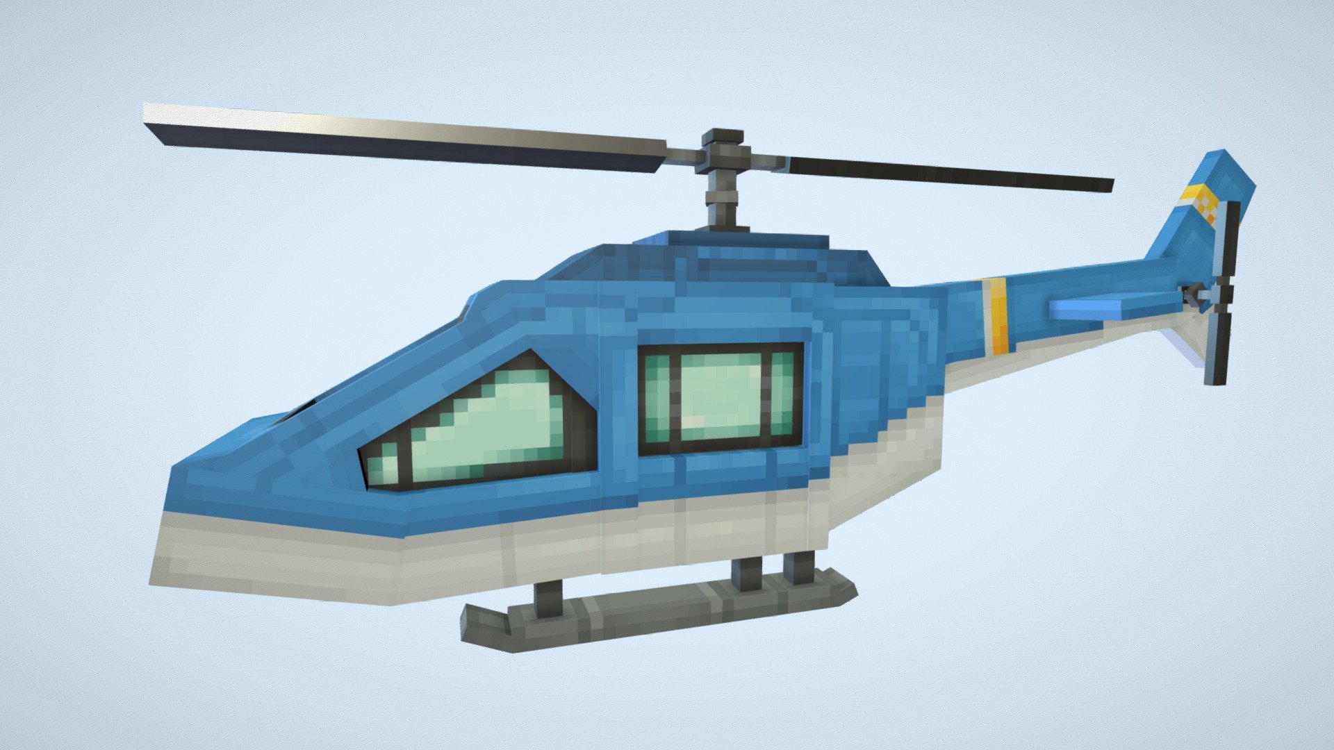 Helicopter - 3D model by Ichorous [837e9e2] - Sketchfab