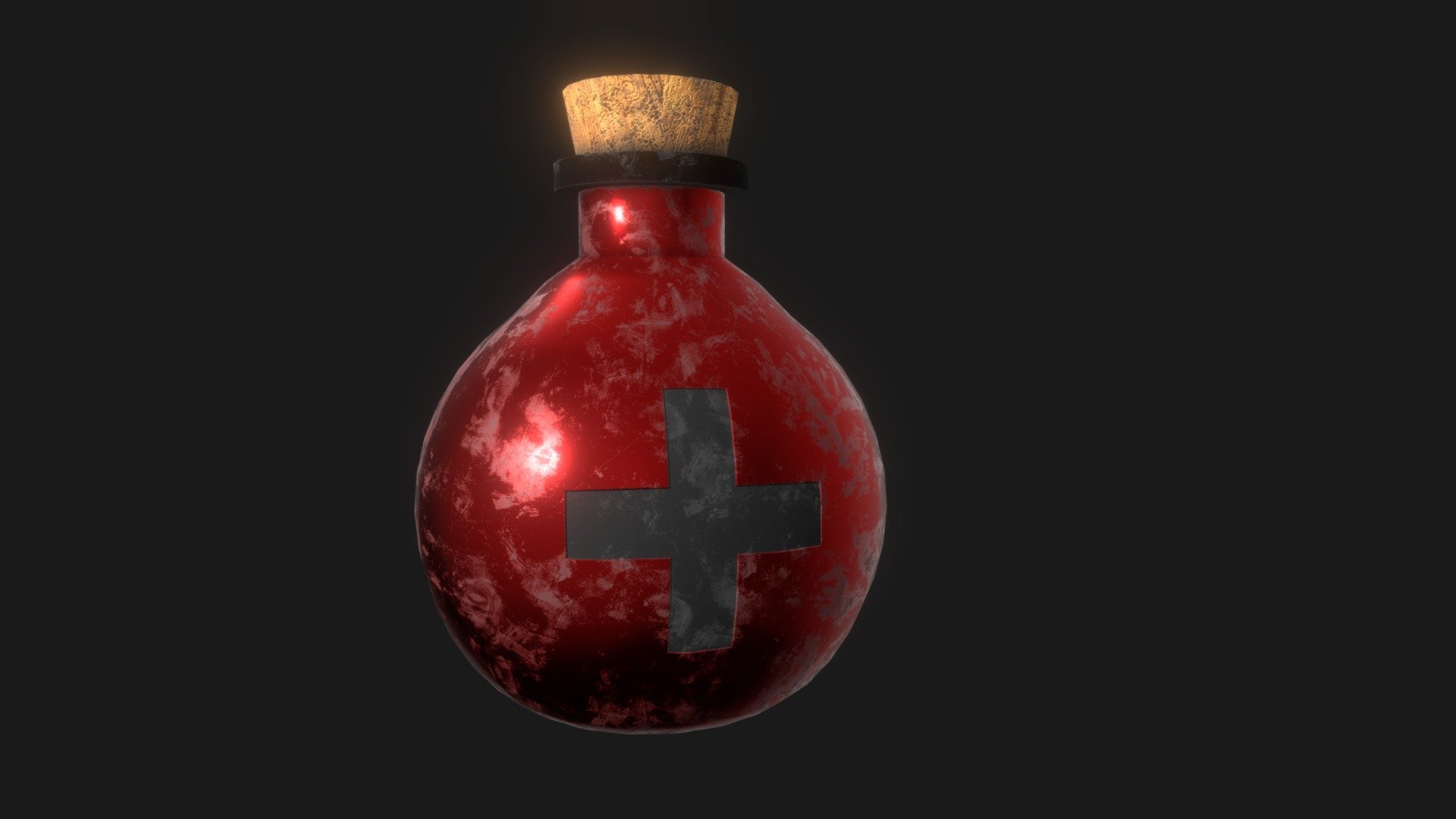 Health Potion - Download Free 3D model by Danny_Taylor (@DINOWAAA ...