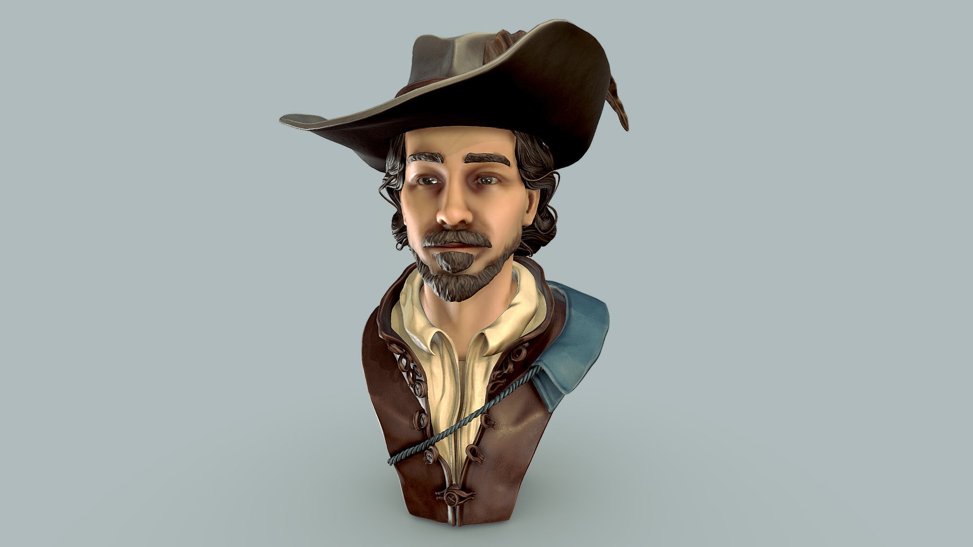 Aramis The Musketeers - 3D model by YanoukVerleysen [837f0b8] - Sketchfab