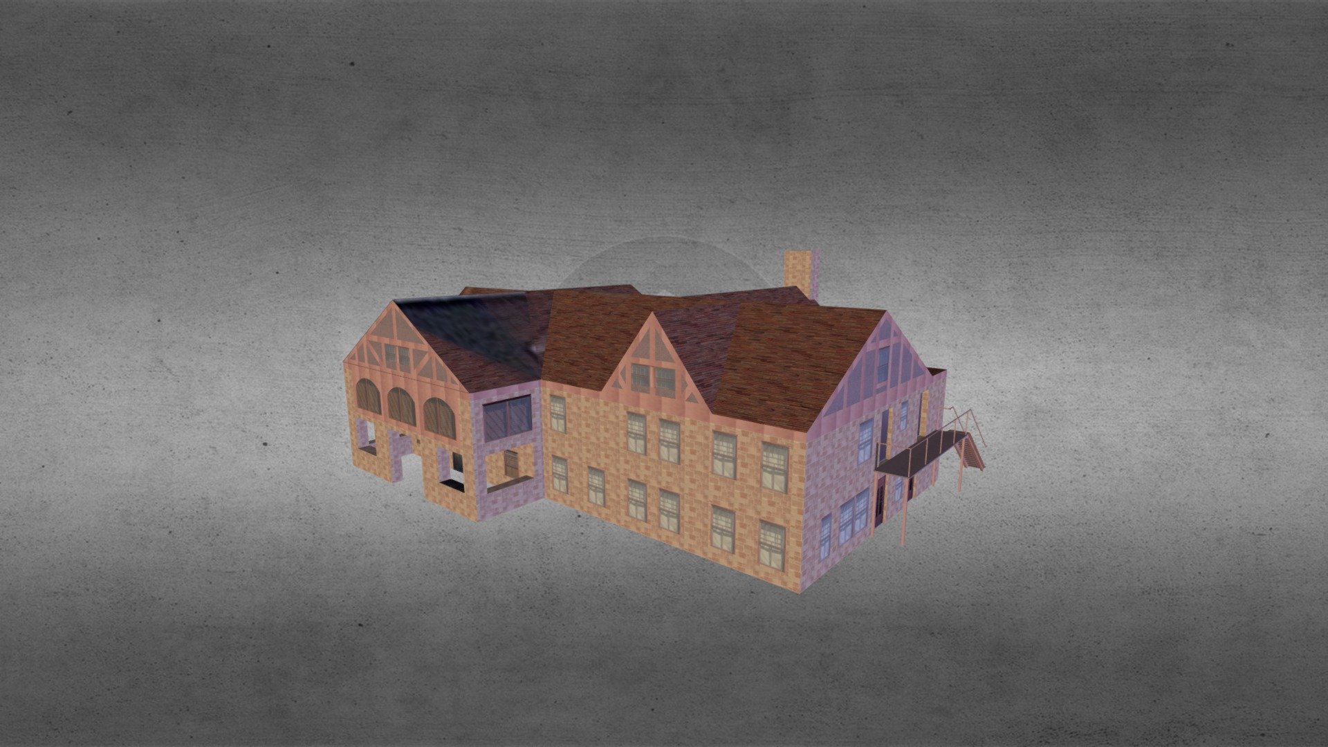 Arthur House - 3D model by ryangarnett [837f3e6] - Sketchfab