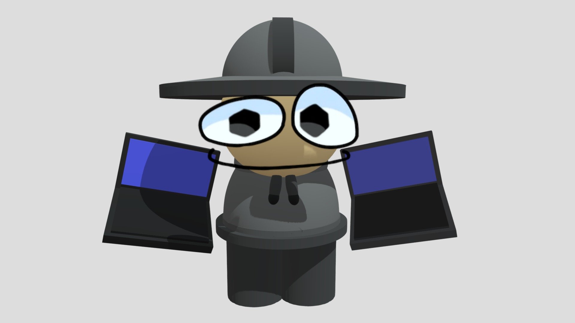PC Man (fanmade redesign) - Download Free 3D model by Smiledamn ...