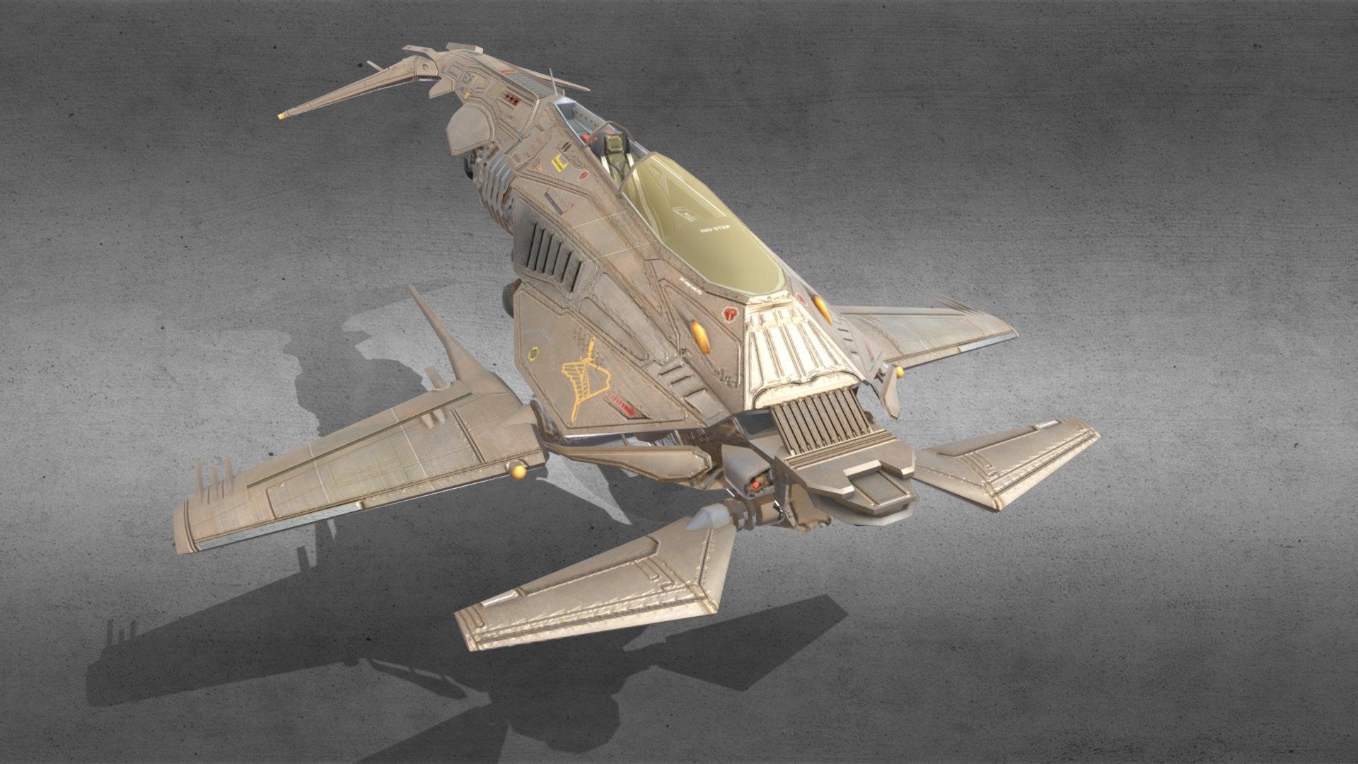Military Drone - Raven - 3D model by deklox [8380a16] - Sketchfab