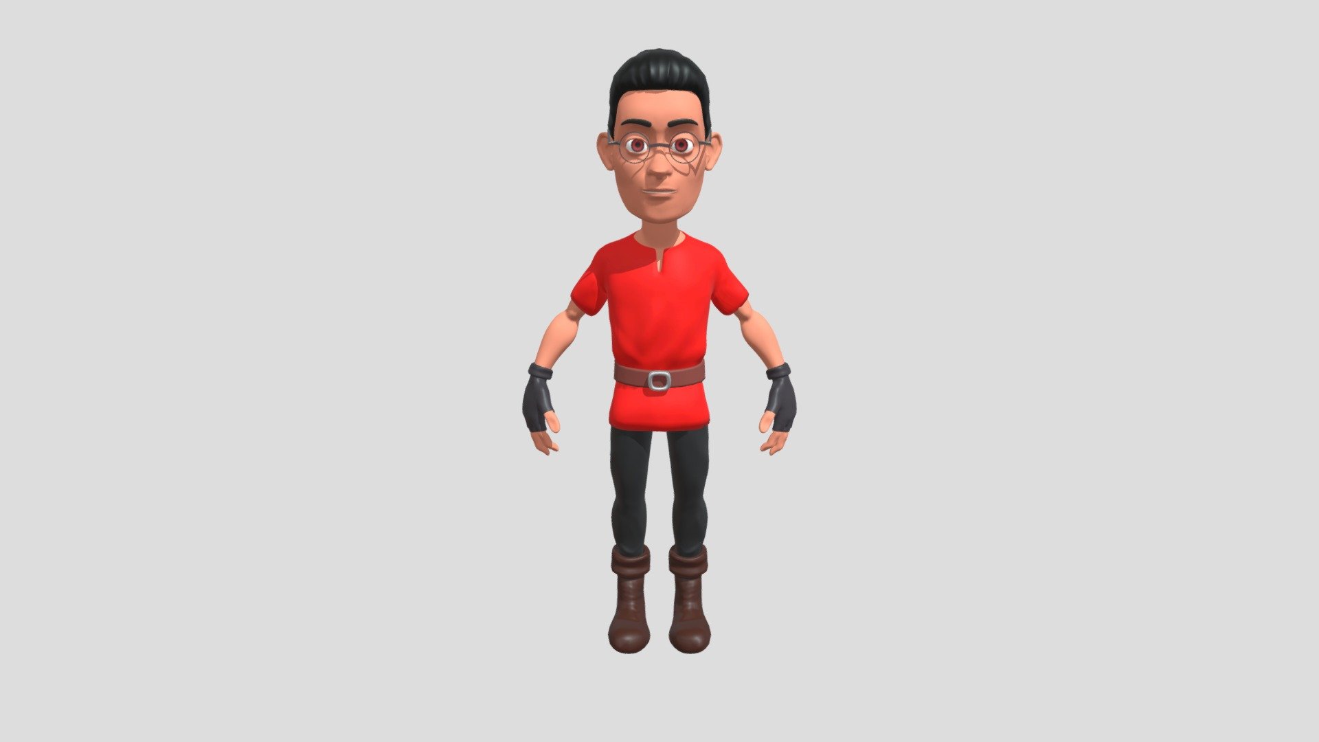 Stylized Character - 3D model by Marcos_Souza [838318b] - Sketchfab