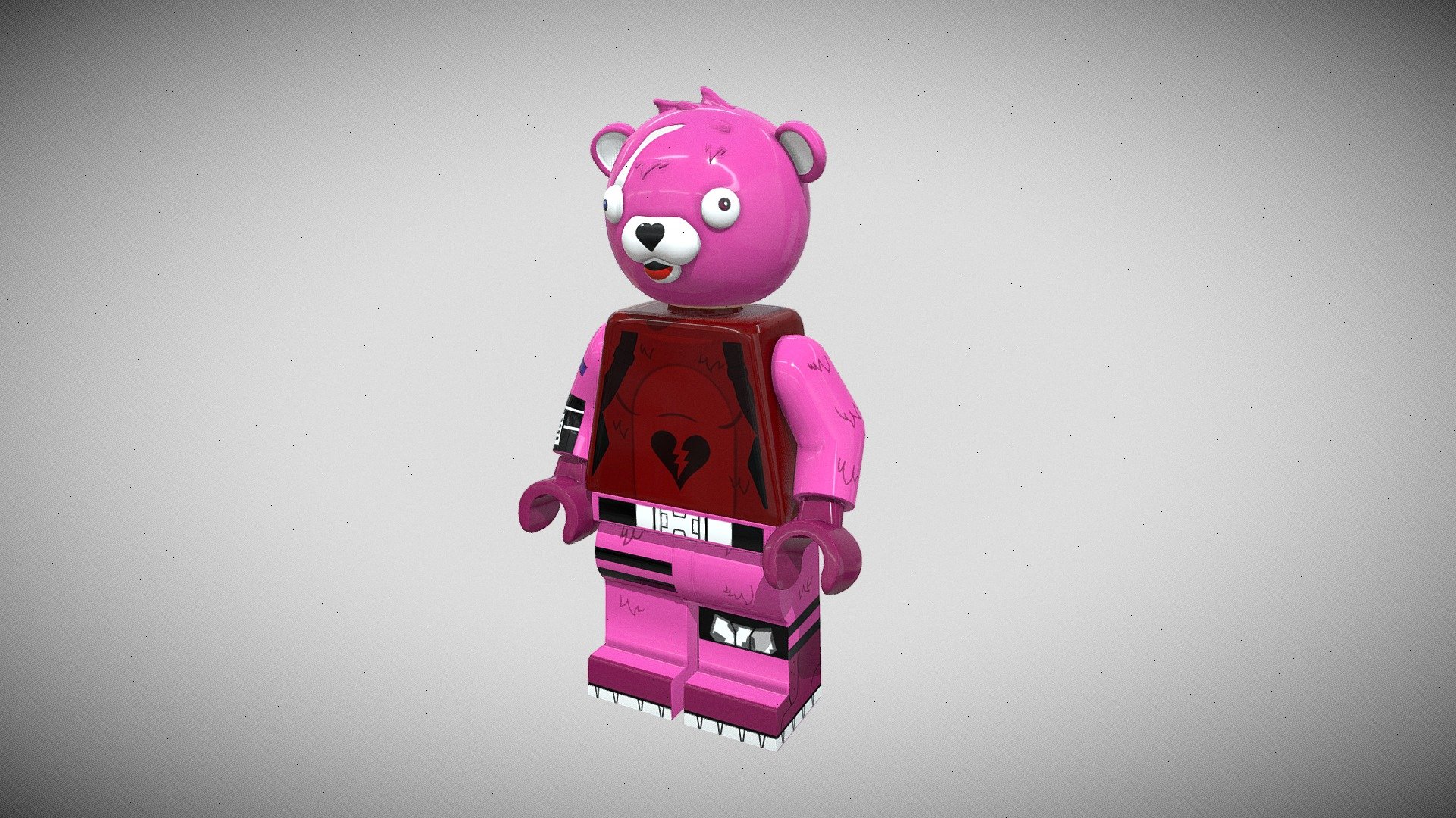 3D Cuddle-leader Lego Character - 3D model by Ali Janjua (@janjuaali77 ...