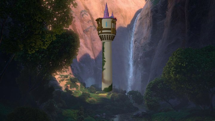 Tangled 3D models - Sketchfab
