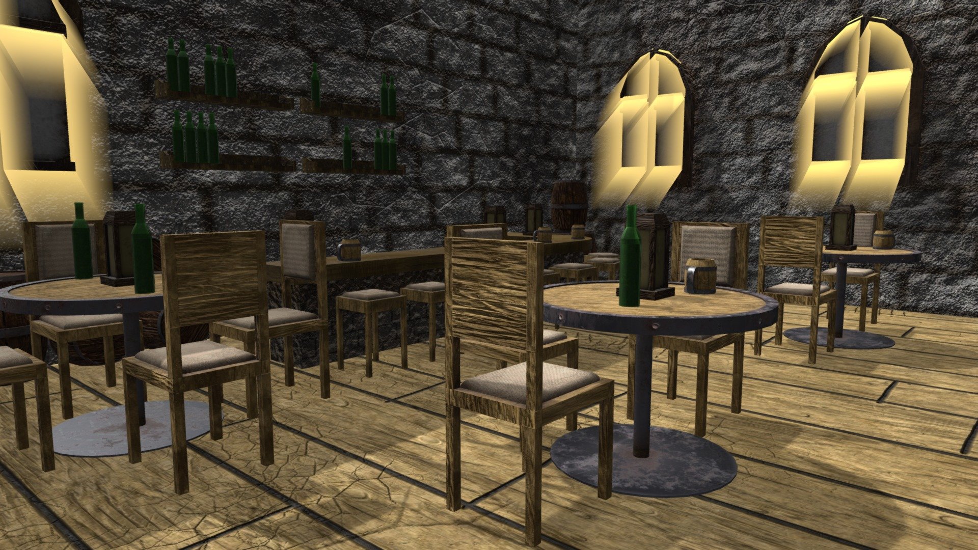 Tavern - 3D model by Jolie Pearson (@JoliePearson) [83853e8] - Sketchfab