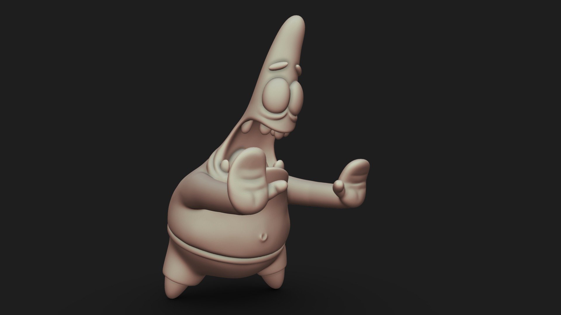 Patrick Star - Buy Royalty Free 3D model by yogi_sandhi [8385702] - Sketchfab Store