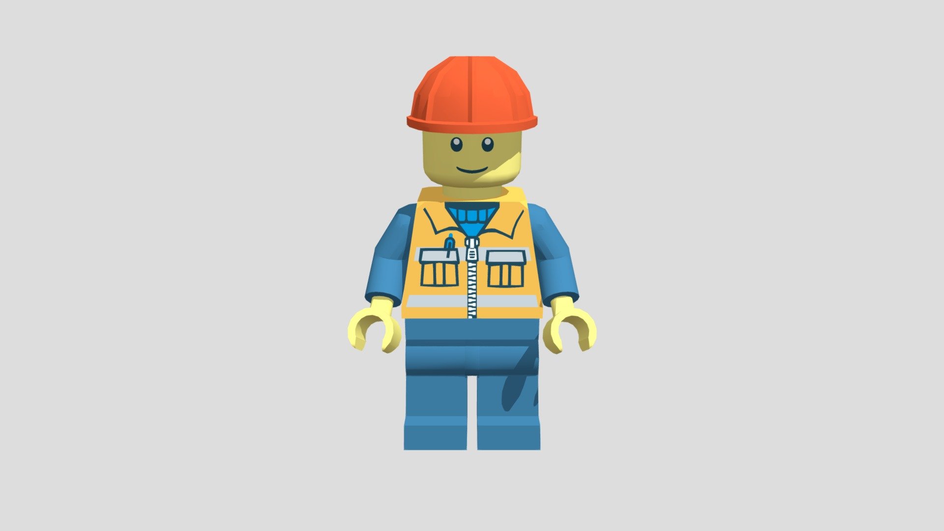 Lego Construction worker - Download Free 3D model by uzzi47 [838671d ...