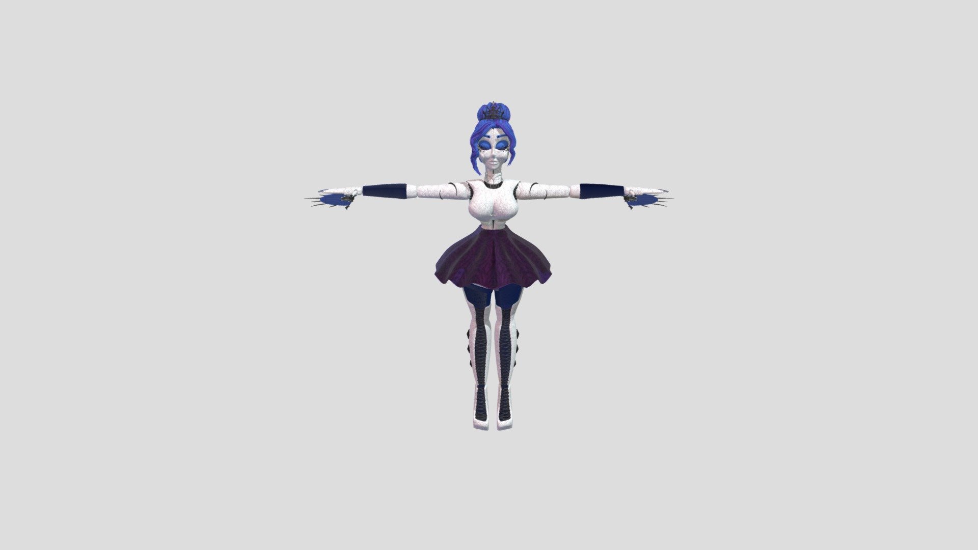 Ballora Rigged - Download Free 3D model by AndyBy2002 [8386e8f] - Sketchfab