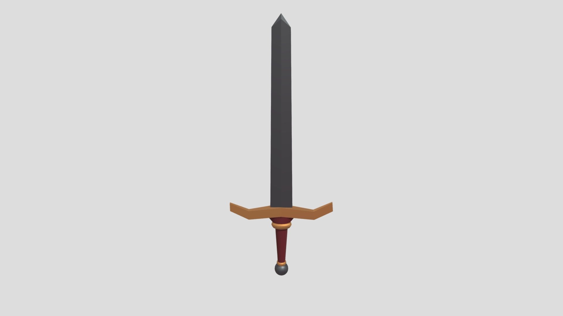 Sword - Download Free 3D model by ReeceMKC [838ac57] - Sketchfab