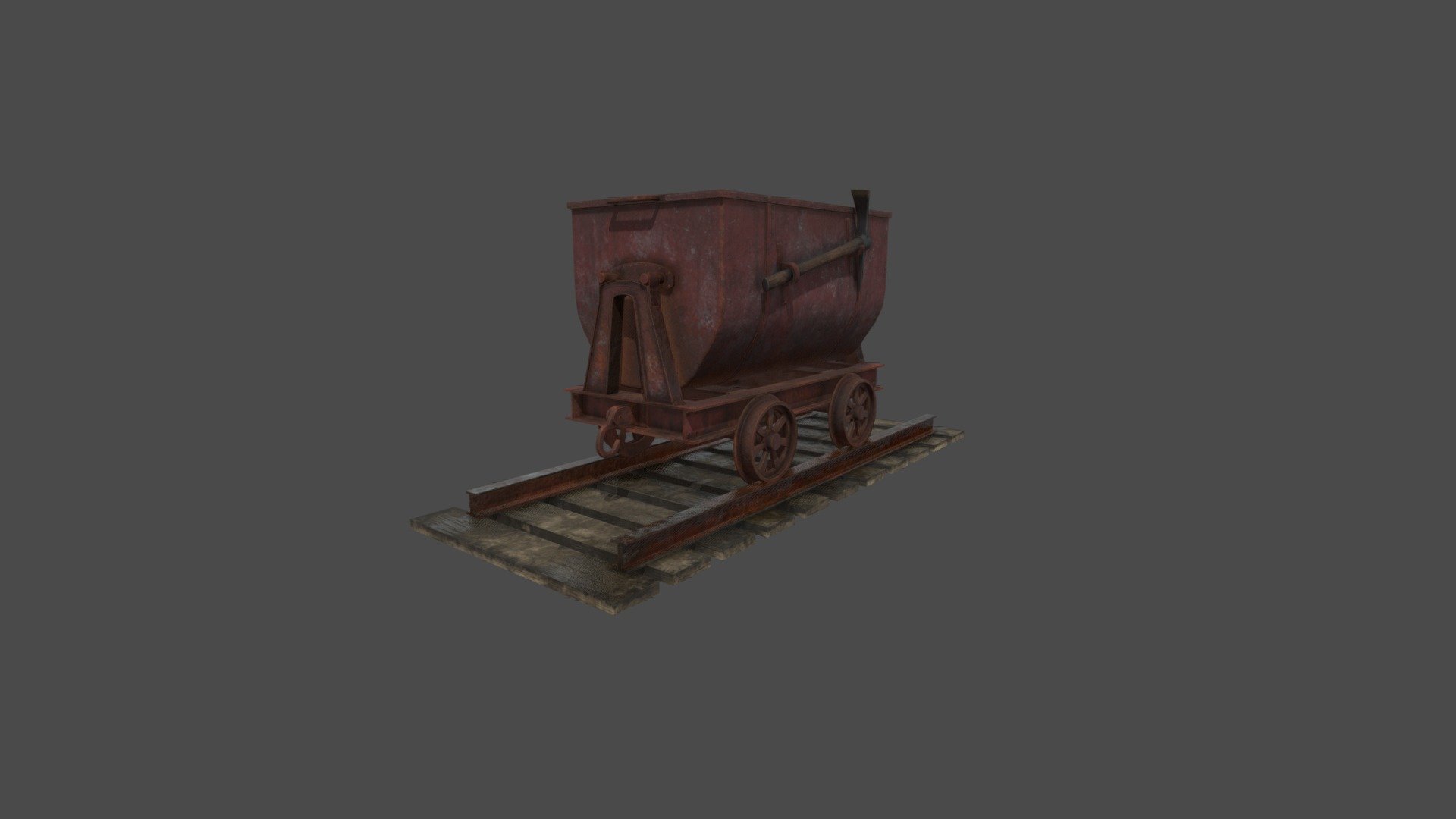 Chariot Minier - 3D model by Anthony Caron (@LttleAnthonio) [838af13 ...