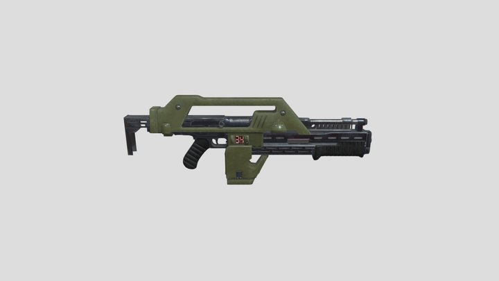 Aliens-m41-rifle 3D models - Sketchfab